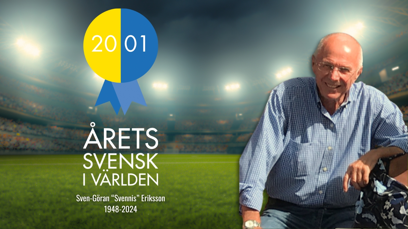 Svennis, Årets Svensk i Världen 2001 - Svenskar i Världen